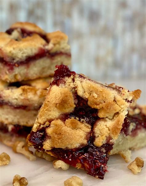 Old World Raspberry Bar Bake 350˚