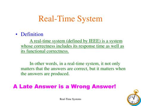 Ppt Real Time Systems Powerpoint Presentation Free Download Id830405