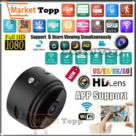 Jual Mini Spy Camera Wifi Hidden Camera Wireless Hd 1080p Kamera