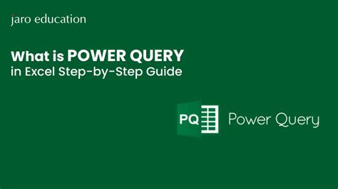 Power Query In Excel Significance Uses And More