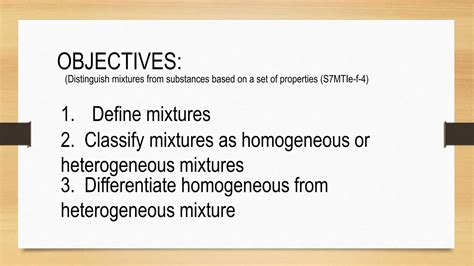 Types Of Mixtures Pptx