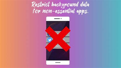 How To Reduce Data Usage On Your Smartphone YouTube