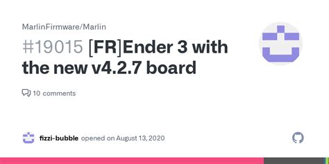 [fr]ender 3 With The New V4 2 7 Board · Issue 19015 · Marlinfirmware Marlin · Github