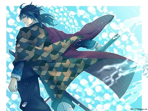 Giyuu Tomioka Kimetsu No Yaiba Hd Wallpaper Download