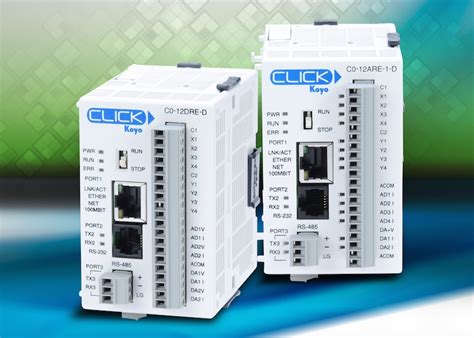 Automationdirect Adds Click Ethernet Plc Units With Built In Analogue I