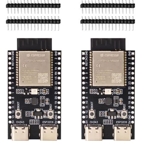 esp32 c6 esp32 c6 devkitc 1 n4 cartes de développement 2 pièces esp32