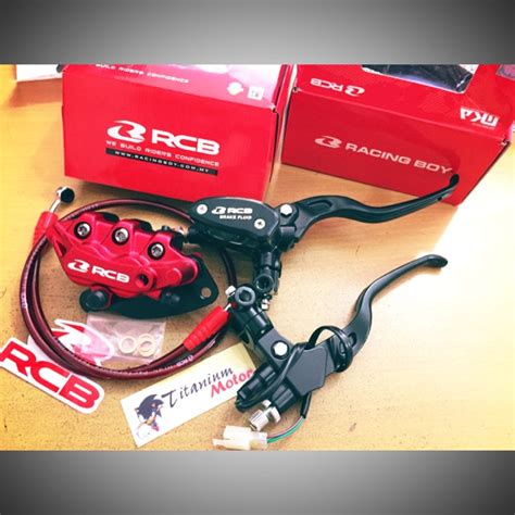 Jual Paket Master Rem Rcb Set Selang Rem Kaliper Rcb Semua Motor Indonesia Shopee Indonesia