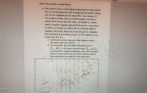 Solve The Problem Stated Below The System Shown In Chegg