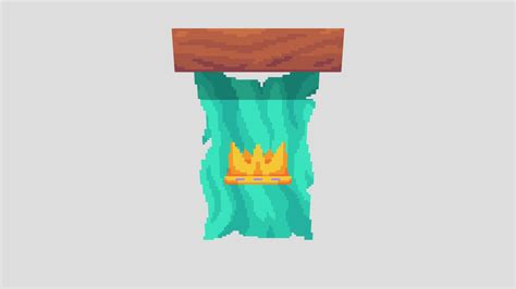 Floating Banner 3d Model By Andric 97 [857bf23] Sketchfab