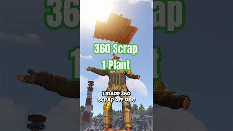 Flowers Are A New Scrap Method In Rust Rust Rustshorts Rusttips