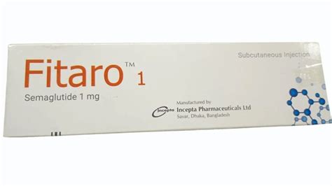 1mg Fitaro Semiglutide Injection Packaging Size 1ml At ₹ 10000piece