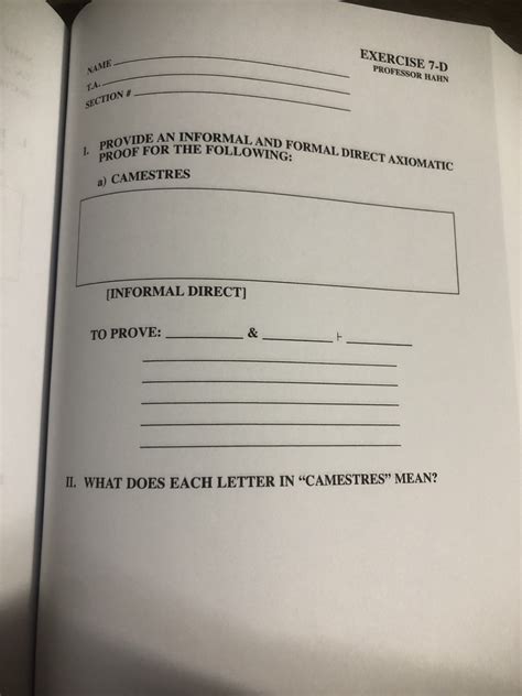 Solved Provide An Informal And Formal Direct Axiomaticproof Solved Provide An Informal And Formal Direct Axiomaticproof