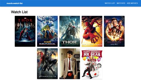 Github Fredvuni React Movies App A React Movies Wish List And