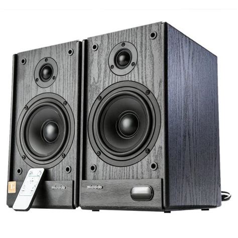 Caixa de Som Microlab Solo 5C 80W Controle Remoto HI-FI Monitor de ...