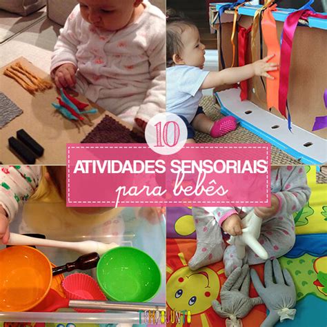 6 Brincadeiras Sensoriais Para Fazer Os Pequenos Blog Entre Na