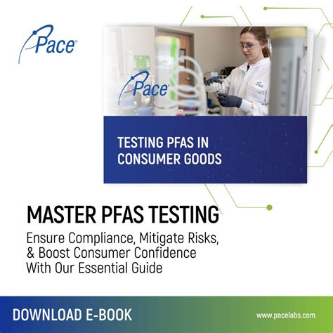 Pace® Ebook Analyzing Pfas Content In Consumer Goods Pace