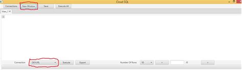 Oracle Cloud SQL Client