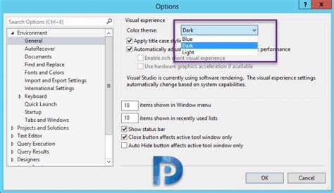 How To Enable Dark Theme In SQL Server Management Studio