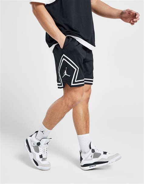Black Jordan Diamond Shorts Jd Sports Uk Jordan Shorts Mens Shorts