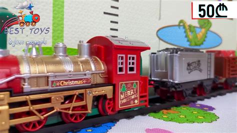 🥳კლასიკური საახალწლო მატარებელი Best Toys ბესთ თოის