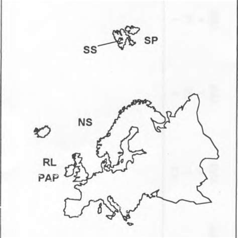 Location Of The Sampled Sites From The Northeastern Atlantic Ocean Sp