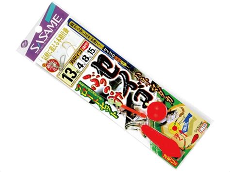 つり具・ten Ec本店 ささめ針／sasame E 710 セイゴぶっこみ フロートセット サイズ／13号 ハリス：4．0号