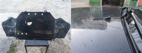 Новые форсунки омывателя лобового стекла и обновление защиты картера — Audi 80 B4 2 6 л 1994