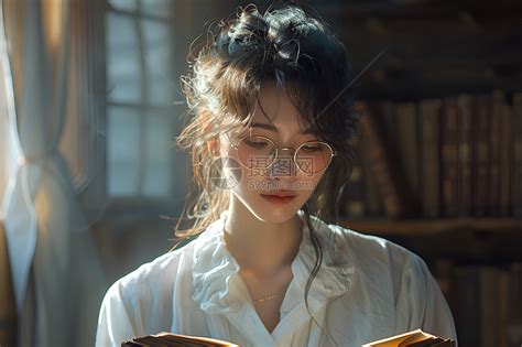 温馨读书时光高清图片下载 正版图片601086989 摄图网