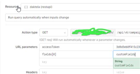 how can i select value from field in rest api 💬 queries and resources