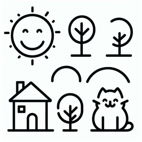 Basic Rounded Lineal Premium AI Generated Image