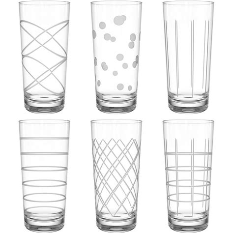 Etched Drinking Glasses