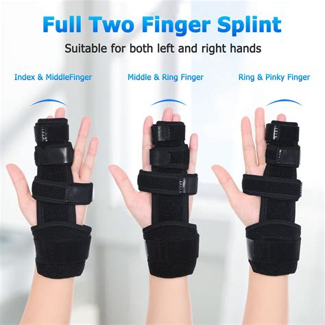 2 Finger Splint Reversible Trigger Finger Splint