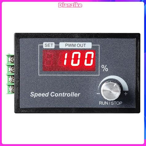 PWM DC Motor Speed Controller 6 60V 30A With Digital Display Robust PCB Perfect For Various