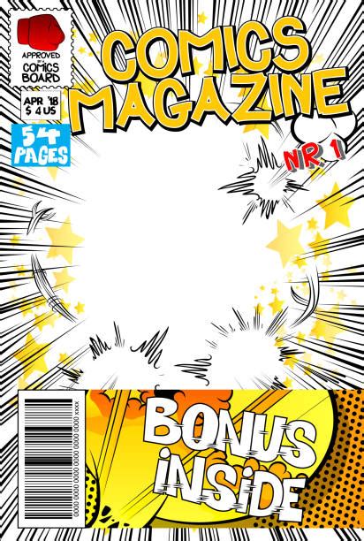 Comic Book Cover Illustrations Royalty Free Vector Graphics And Clip Art