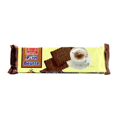 قیمت و خرید بیسکویت کاکائویی پتی بور شیرین عسل 85 گرم بسته 24 عددی