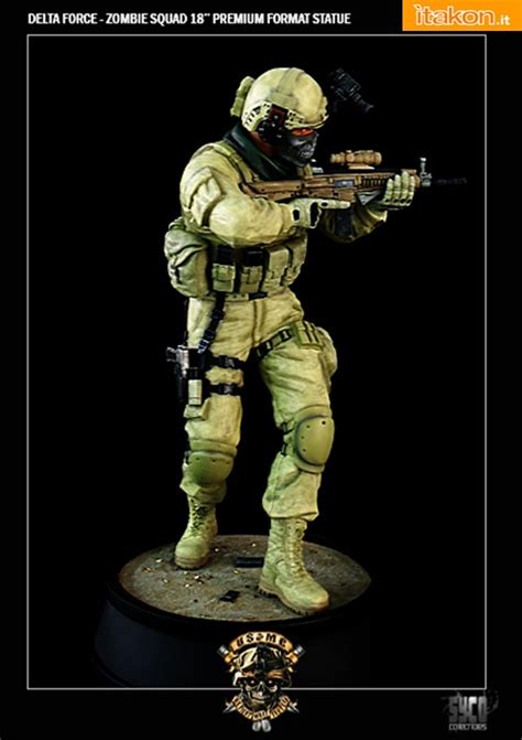 Syco Collectibles Beckett Zombie Squad 18” Statue Premium Format In