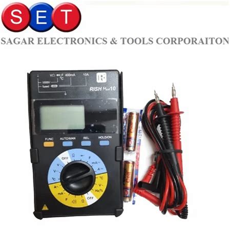 Rishabh Rishmax 10 Digital Multimeter At ₹ 1755 Piece ऋषभ मल्टीमीटर