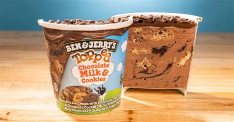 New Ben And Jerrys Topped Chocolate Milk And Cookies And Topped Dirt Cake