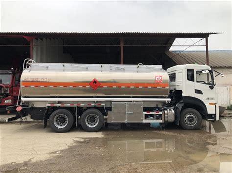 国六东风天龙后双桥233方铝合金运油车 油罐车 随州市东力专用汽车装备有限公司