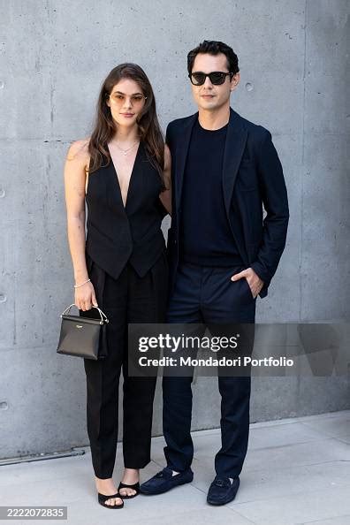 Actress Erin Feherty Max Minghella Guest At Giorgio Armani Fashion News Photo Getty Images