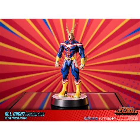 All Might Golden Age My Hero Academia” First 4 Figures Pvc Statue