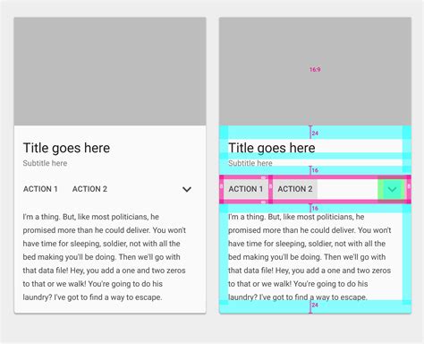 Using Of Constraintlayout To Build Out Cardview With Material Design 2 Of 3 Android And Ios