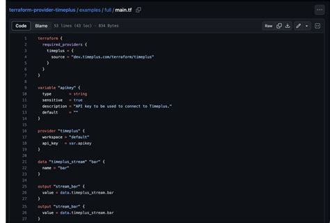 Timeplus Provider For Terraform