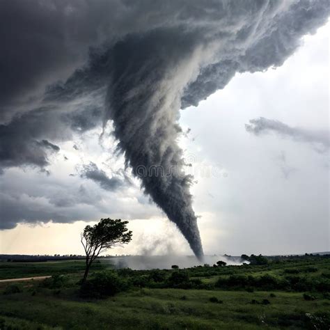 Tornado Storm Background Stock Illustrations 16849 Tornado Storm