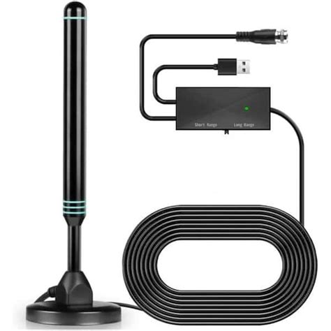 EKIEUDL 600 Mile Reception Amplified UHF VHF HDTV And 4K Digital