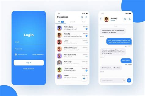 Chaty Messaging App Messaging App Ui Design Tutorial App