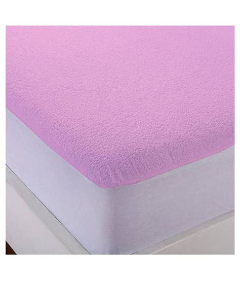 Avi Pink Cotton Mattress Protector Buy Avi Pink Cotton Mattress