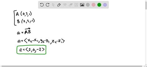 Find A Vector A With Representation Given By The Directed Line Segment