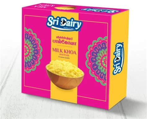 Sri Dairy Srivilliputhur Palkova Sweetened Milk Khoa 200 Gm