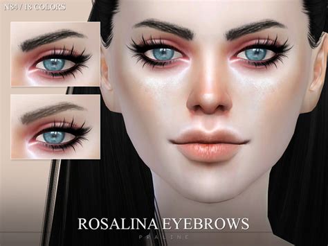 The Sims Resource Rosalina Eyebrows N84